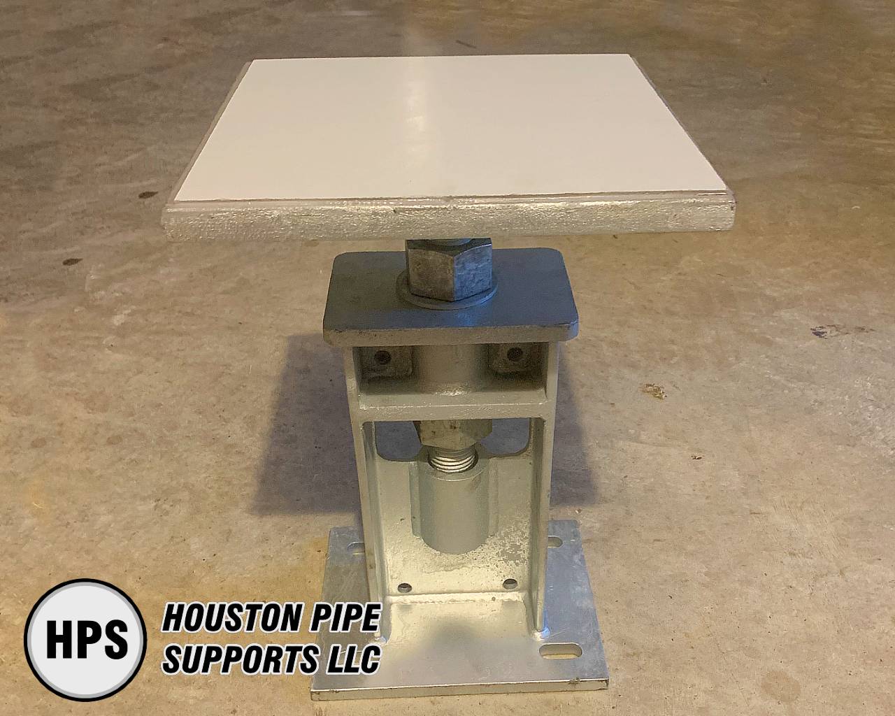 Custom Valve Adjustable Support | Houston Pipe Supports Custom Valve Adjustable Support | Houston Pipe Supports